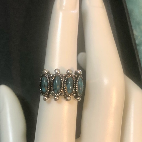 Uncas | Jewelry | Vintage Stamped Uncas Silver Tone Adjustable ...